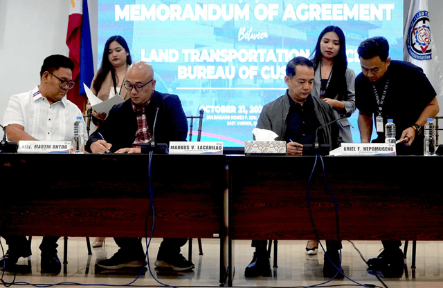 BOC at LTO, Nagkasundo Laban sa Pagpuslit at Ilegal na Rehistro ng ...