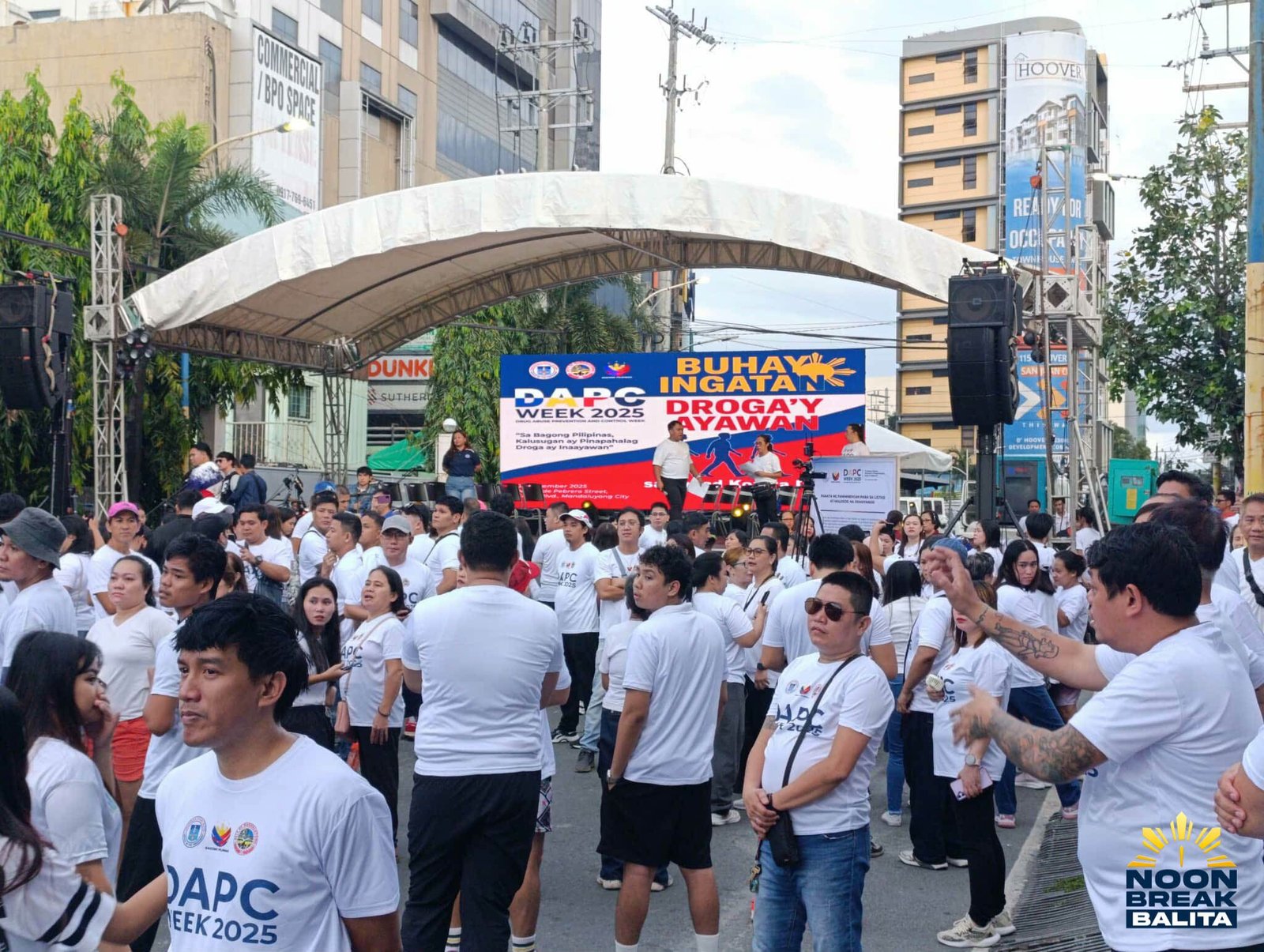 Kampanya Laban sa Droga, Pinangunahan ng Mandaluyong LGU - Noon Break ...